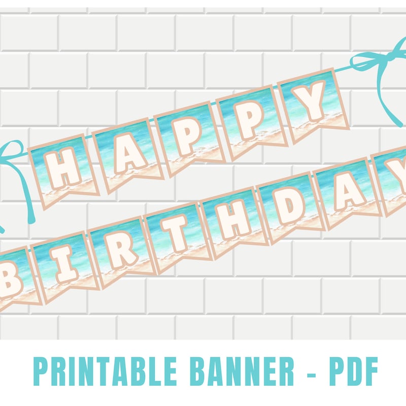 Birthday Banners - Etsy