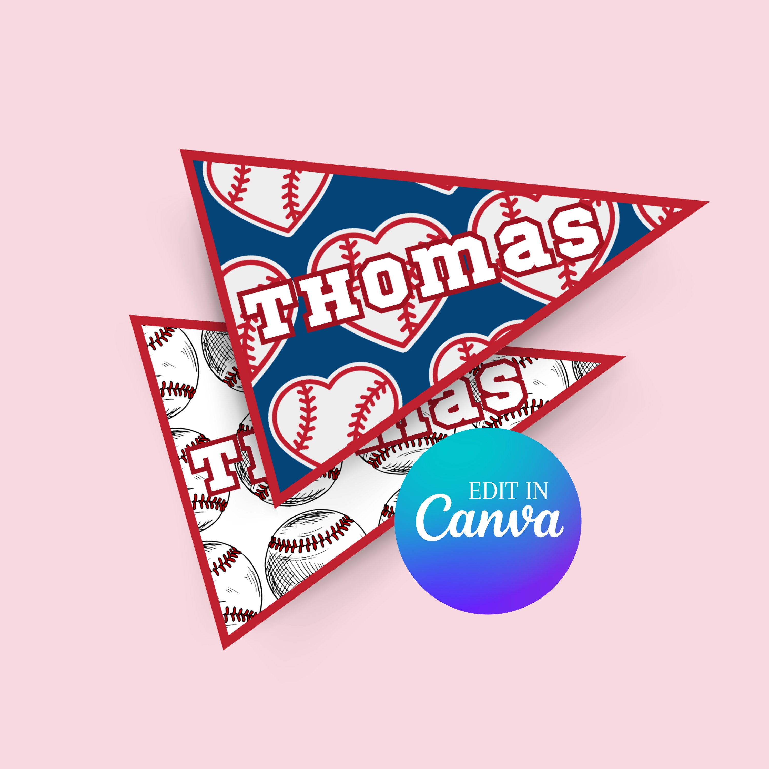 Custom, Printable Signs for Baseball Team Players Snack Bags, Baseball ...