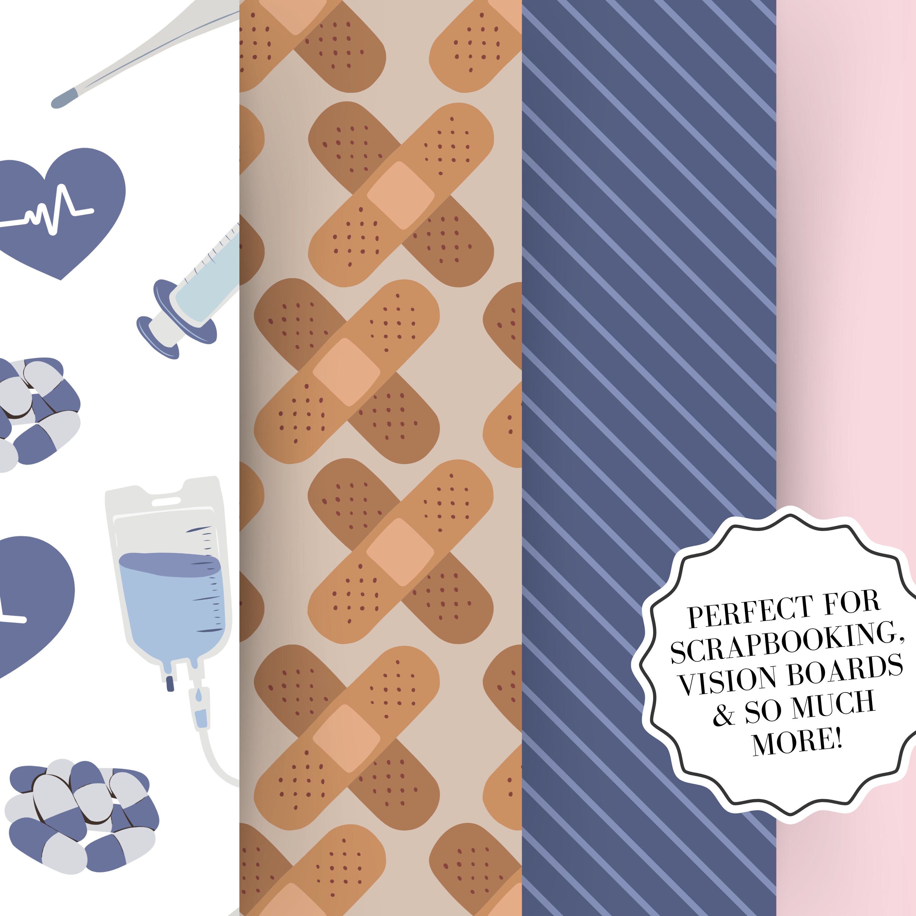 Nursing RN Digital Paper Bundle Instant Download and Seamless Nurse ...