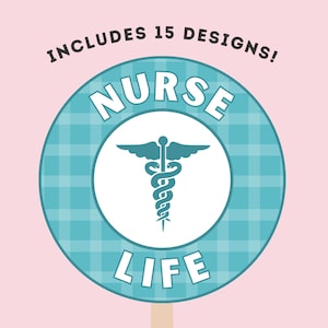 Nursing Graduate Photo Props | Pdf, Png, Printable Signs for RN, BSN ...