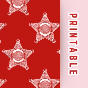 Western Cowboy Digital Paper Bundle Instant Download, Printable ...