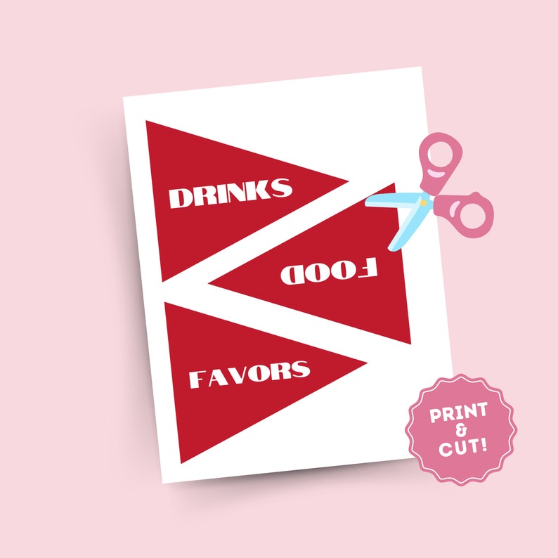Editable Golf Flags Signs for Party | Printable Signs for Masters Party ...