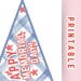 Printable Memorial Day Pennant | Instant Download Banners, Party ...