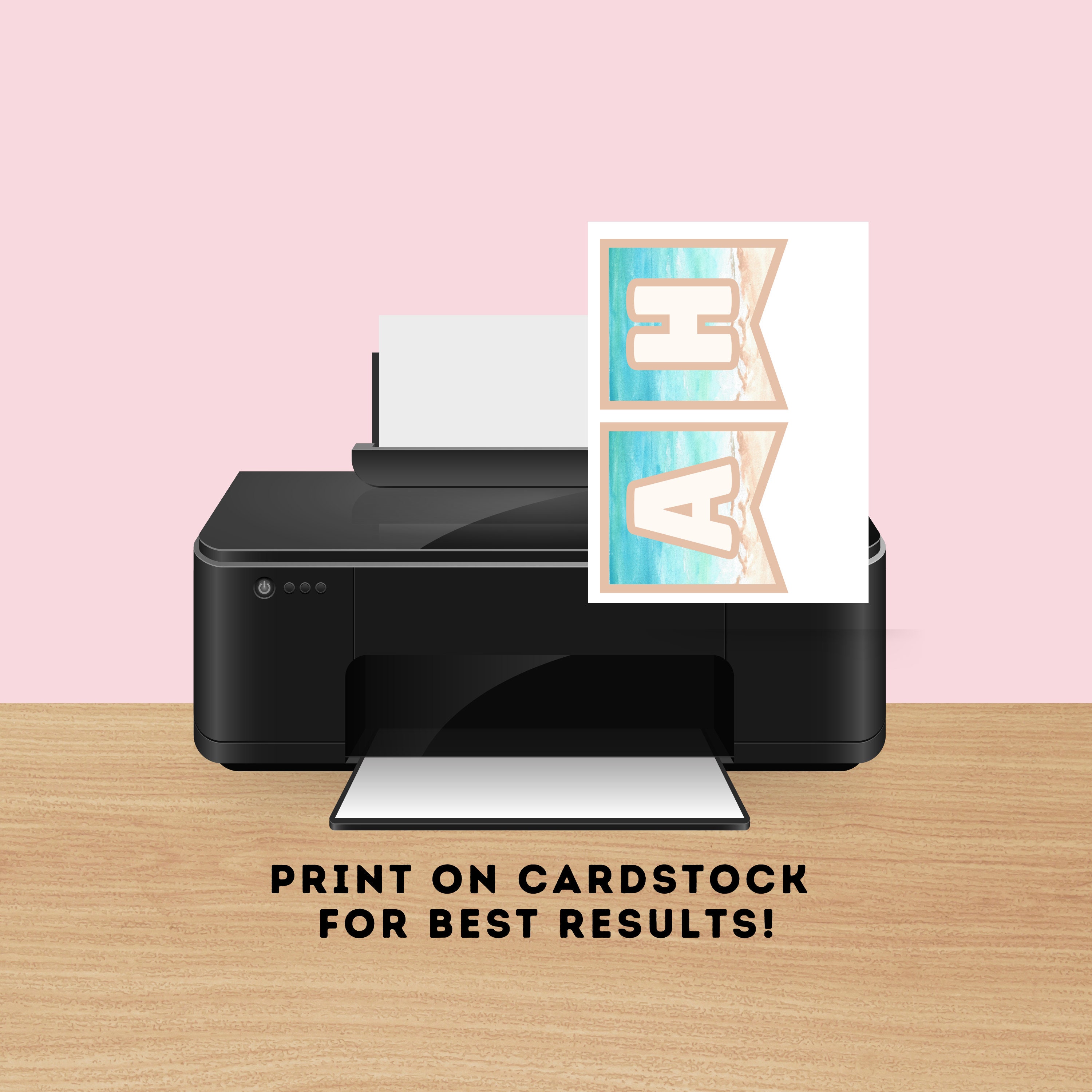 Printable Beach Birthday Banner | Instant Download Beach, Coast, Sea ...