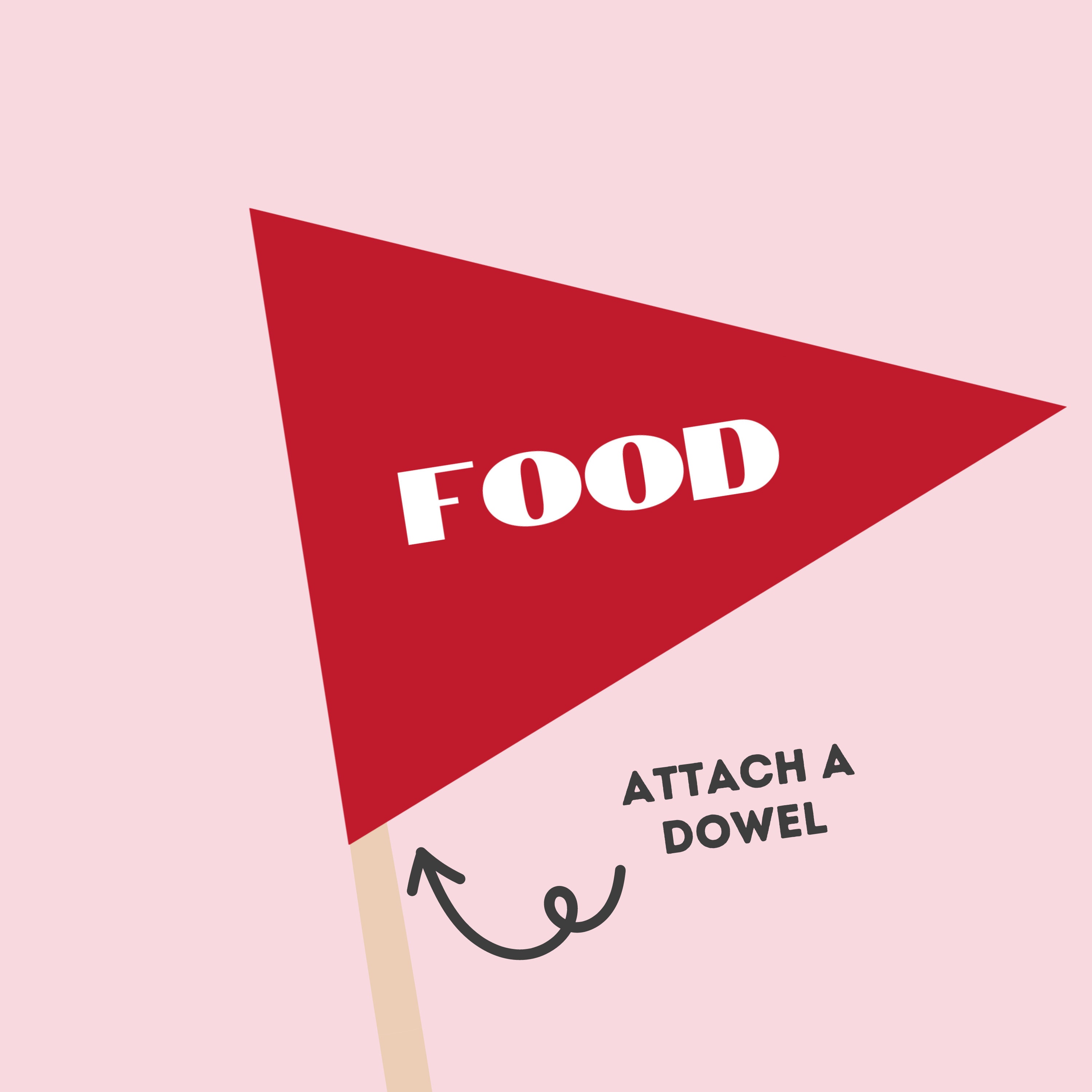 Editable Golf Flags Signs for Party Printable Signs for Masters Party ...