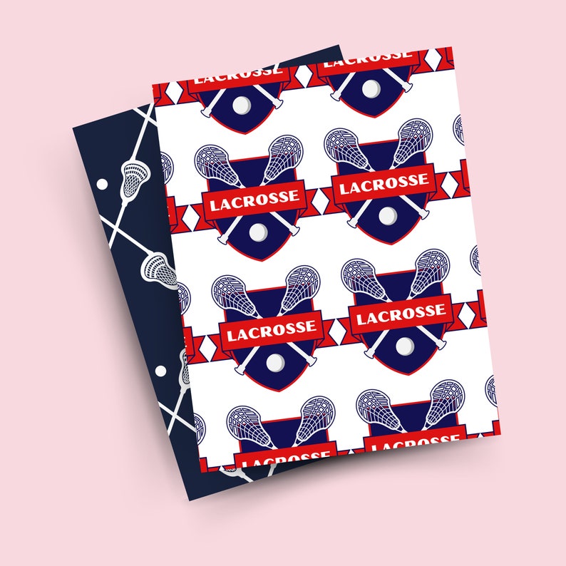 Seamless Lacrosse Digital Paper Bundle Boys, Girls Lacrosse Team ...