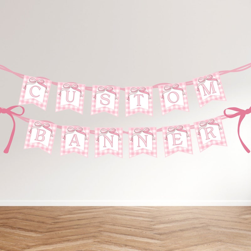Coquette Banner - Etsy
