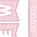 Printable Welcome Home Banner, Pink Gingham Pattern, PDF, PNG | New ...