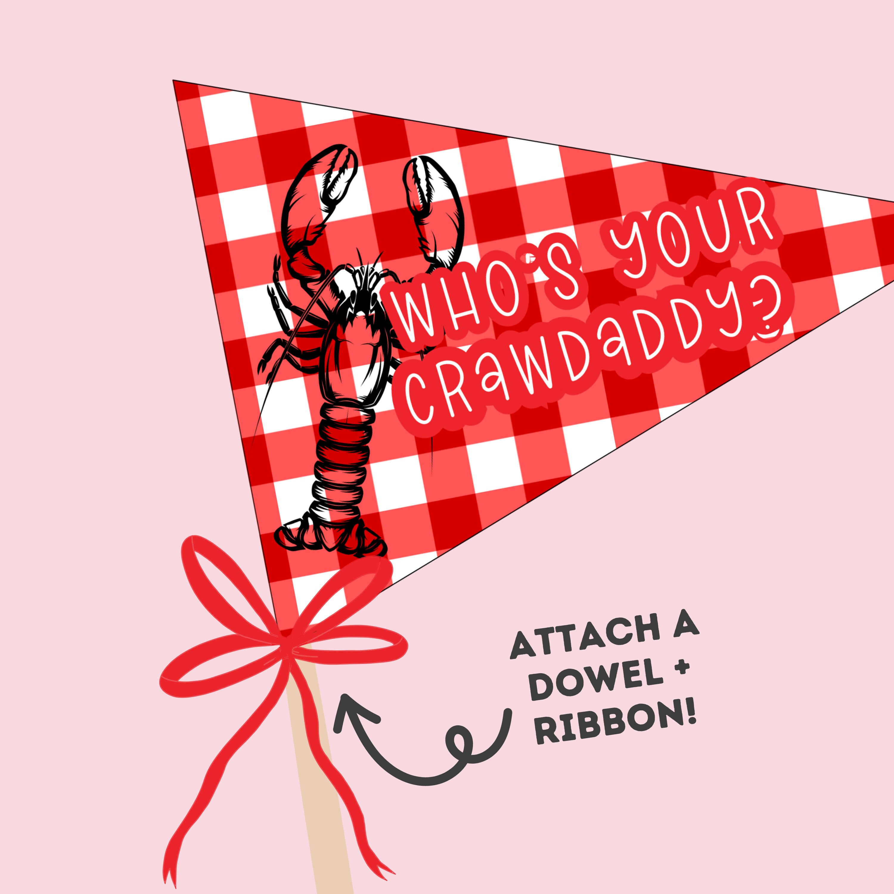 Printable Crawfish Boil Party Pennants and Banners | for Kids, Fun ...