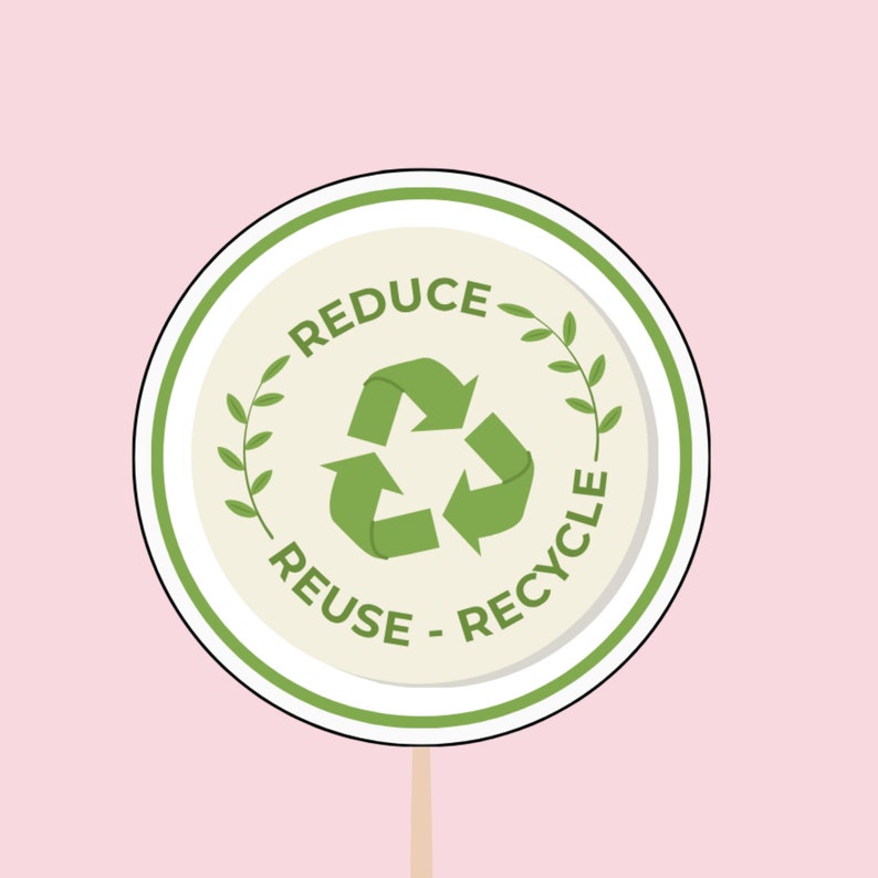 Earth Day Cupcake Toppers 2024 Earth Day Party Decorations Reduce ...