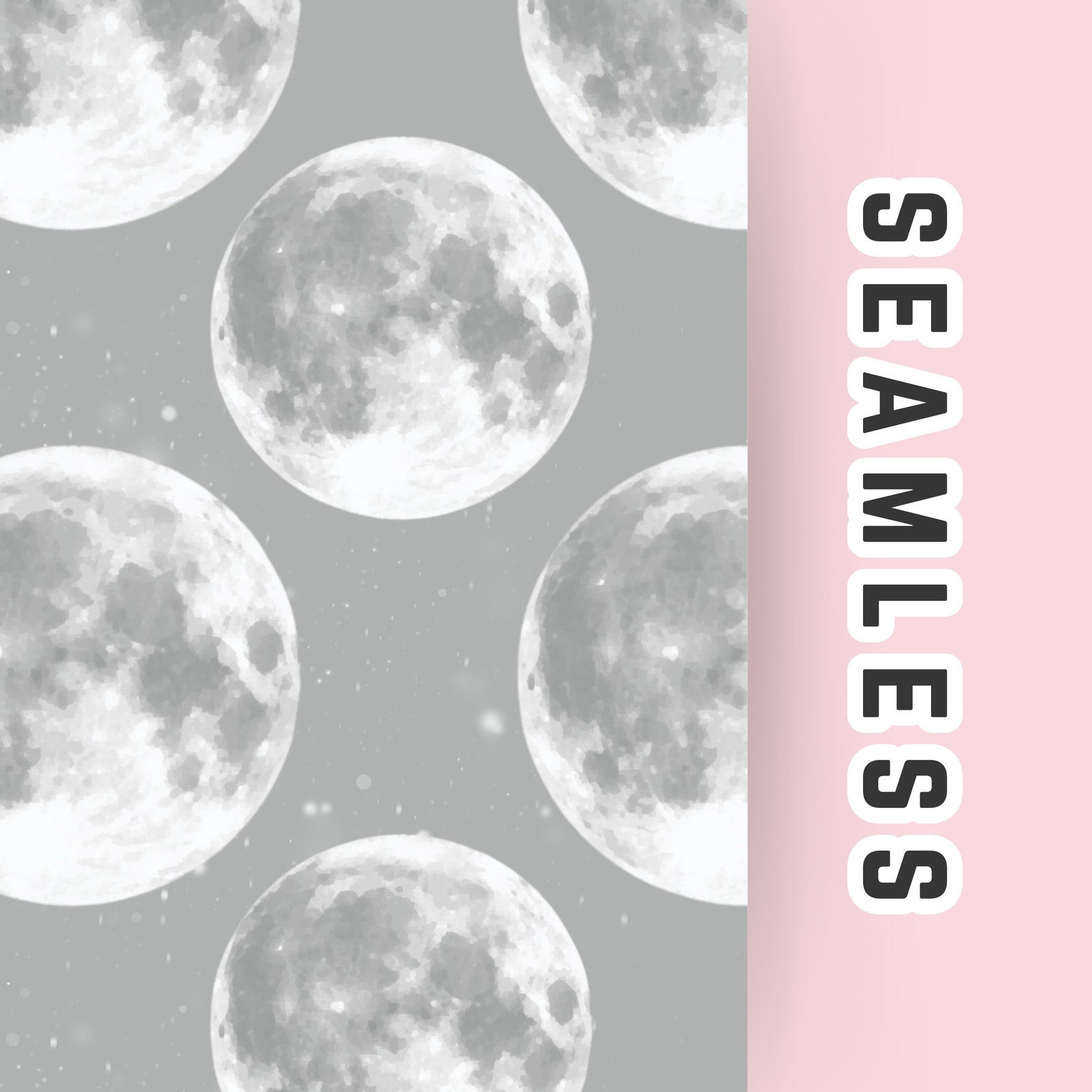 Solar Eclipse Digital Paper Bundle | Total Solar Eclipse Seamless ...