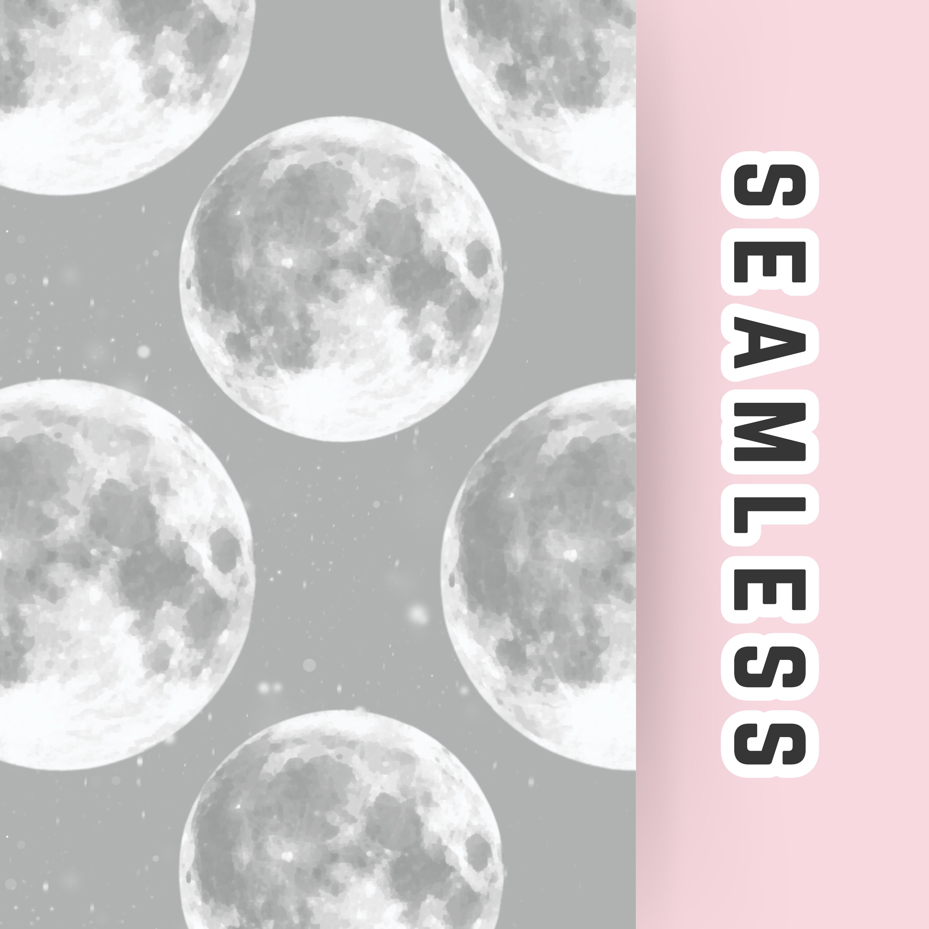 Solar Eclipse Digital Paper Bundle Total Solar Eclipse Seamless ...