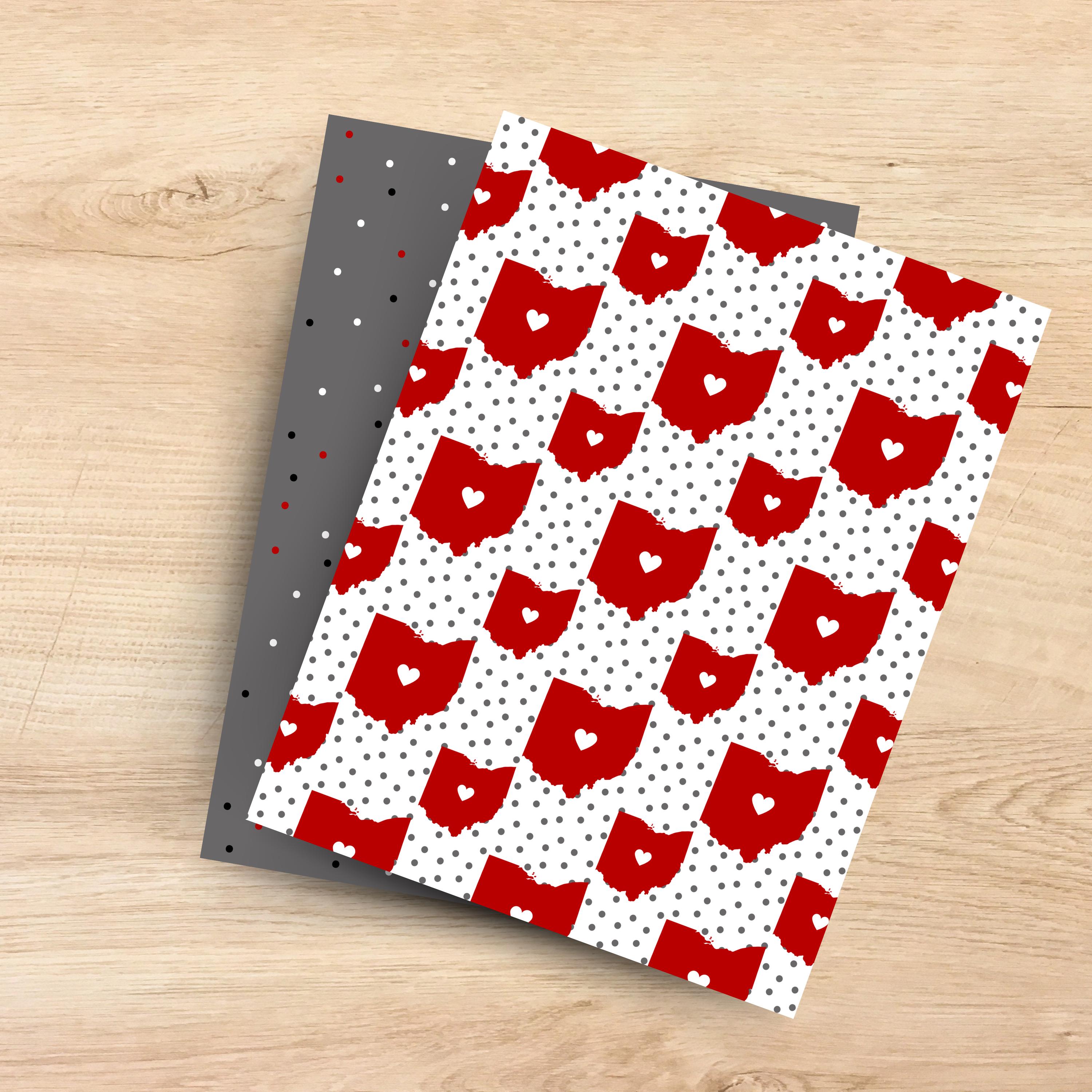 Ohio Digital Paper Bundle | Instant Download, Printable Seamless ...