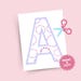 Printable Swiftie-themed Bulletin Board Letters, PNG | Classroom Decor ...