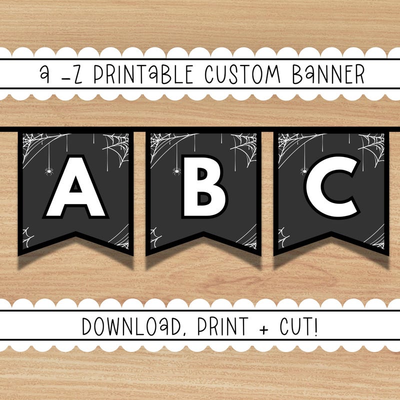 Halloween Banner - Etsy