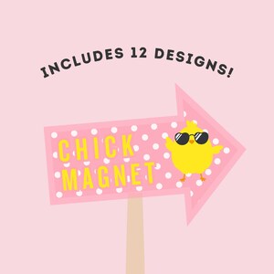 Printable Easter Photo Booth Props and Signs | Fun Easter Theme Party ...