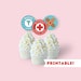 National Nurses Week Cupcake Toppers | Instant Download, Printable RN ...