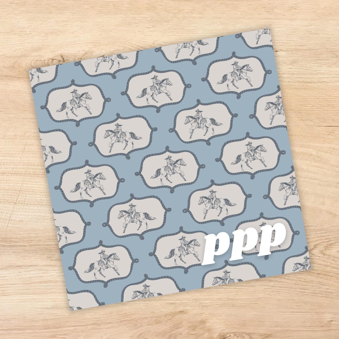 Seamless Cowboy Pattern | Digital Paper, Horse Riding, Lasso ...