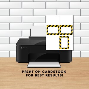 Editable Construction Themed Food Labels, Name Cards | Table ...