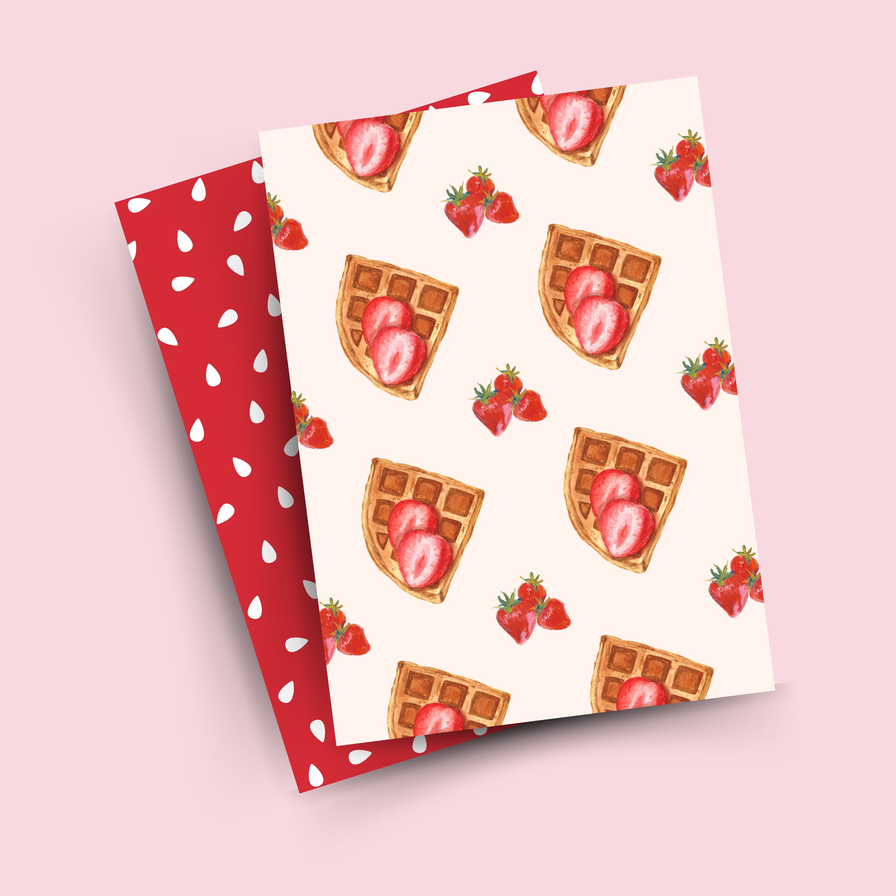 Instant Download Strawberry Digital Paper Bundle | Unique Strawberry ...