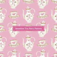 Kettles/ Teapots Seamless Tile Pattern - Etsy