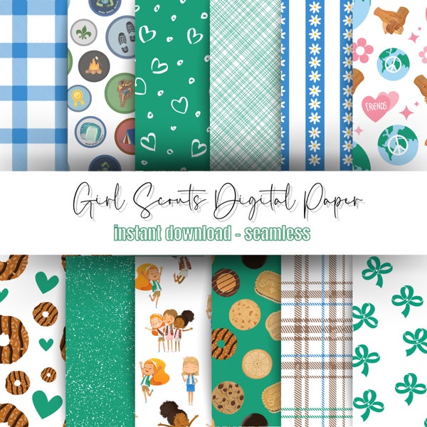 Brownie Troop Paper - Etsy