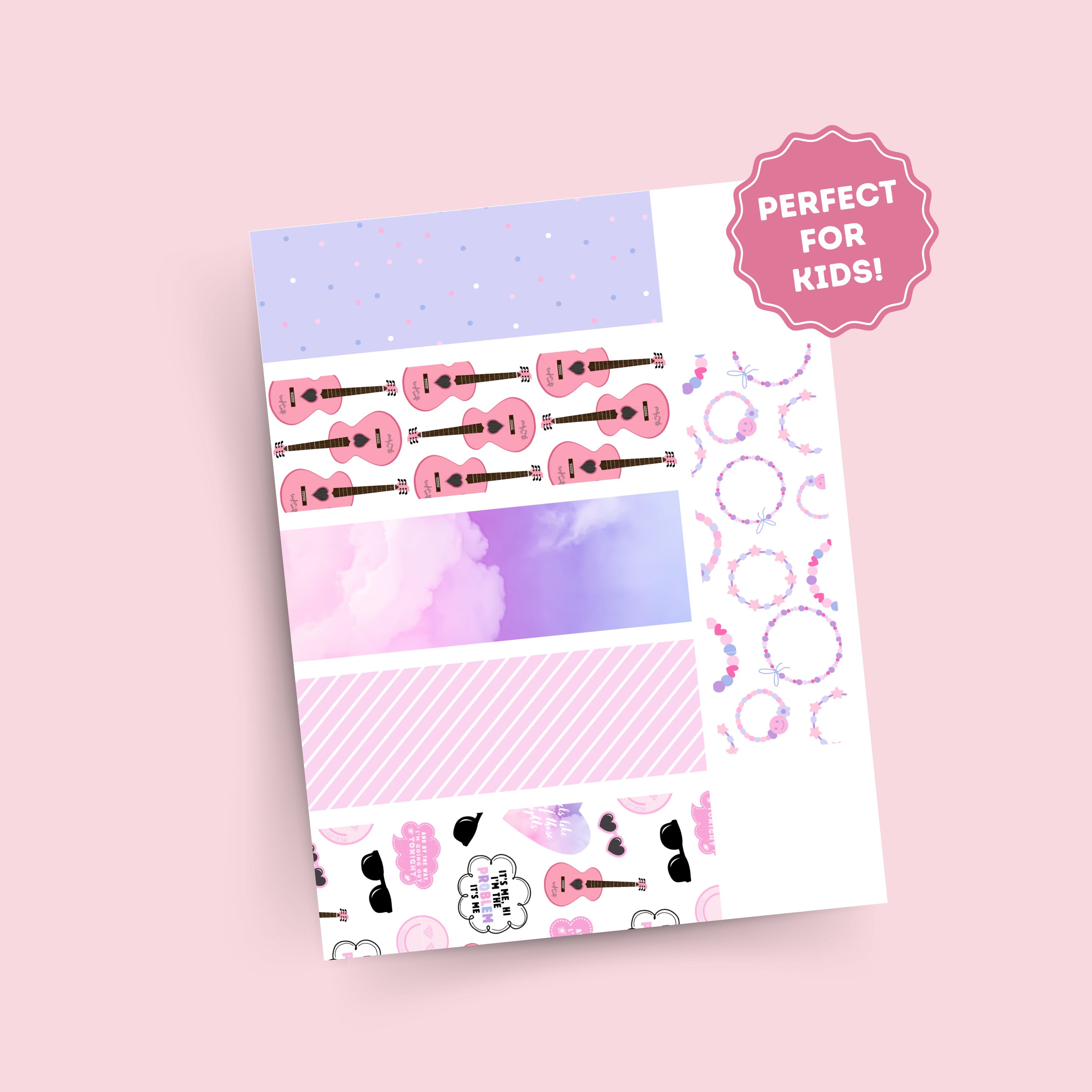 Printable Taylor Swift Bookmarks Instant Download Eras Tour Gifts for ...