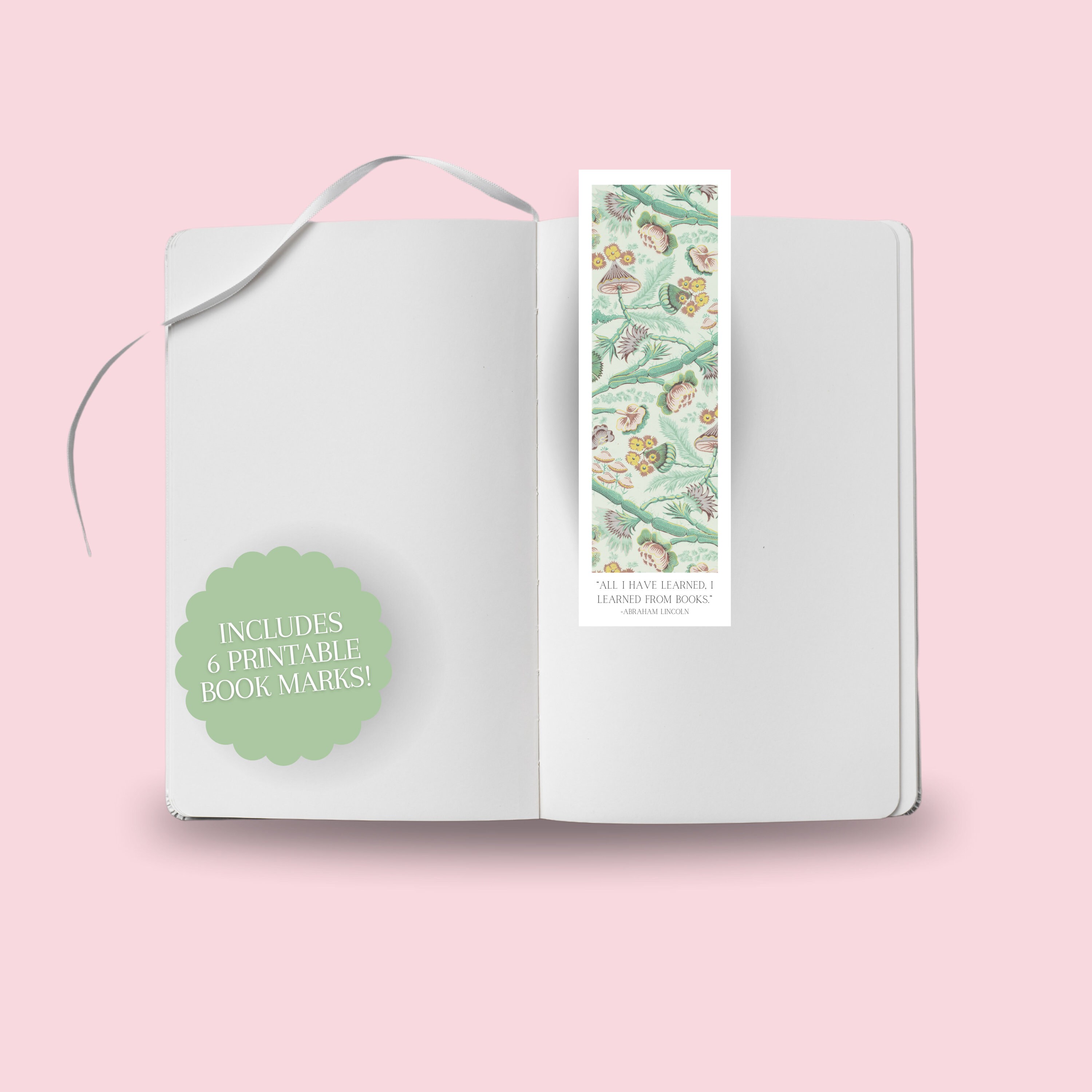 Grand Millennial Printable Bookmarks | Instant Download and Print ...