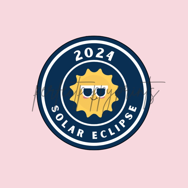 Printable 2024 Total Solar Eclipse Stickers for Kids Avery 22807 ...