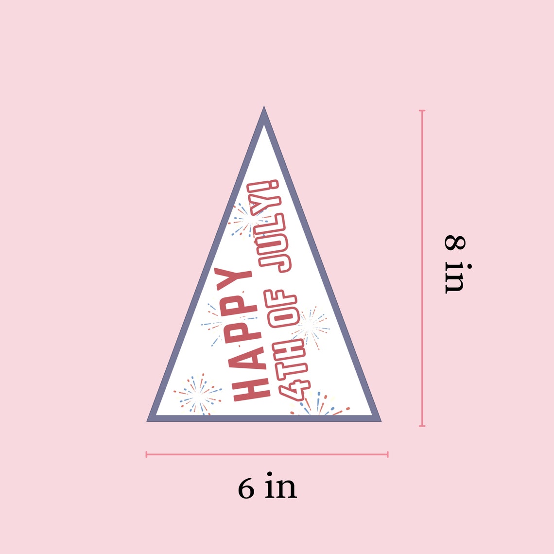 Printable Fourth of July Pennants | Instant Download 4th of July Party ...