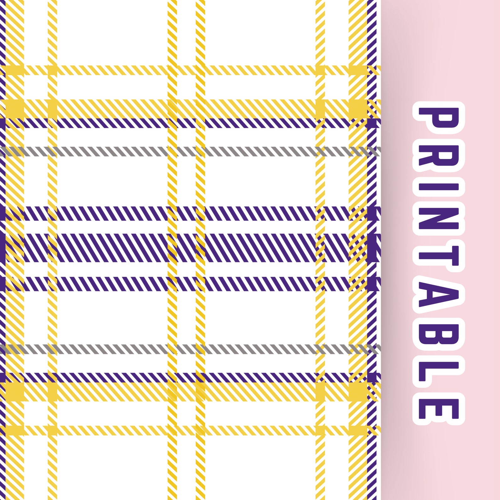 Louisiana Digital Paper Bundle Instant Download, Printable Purple and ...