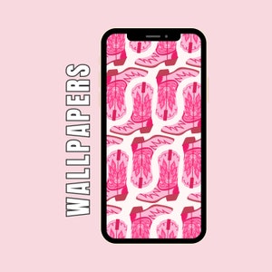 Seamless Disco Cowgirl Digital Paper Bundle | Instant Download and ...