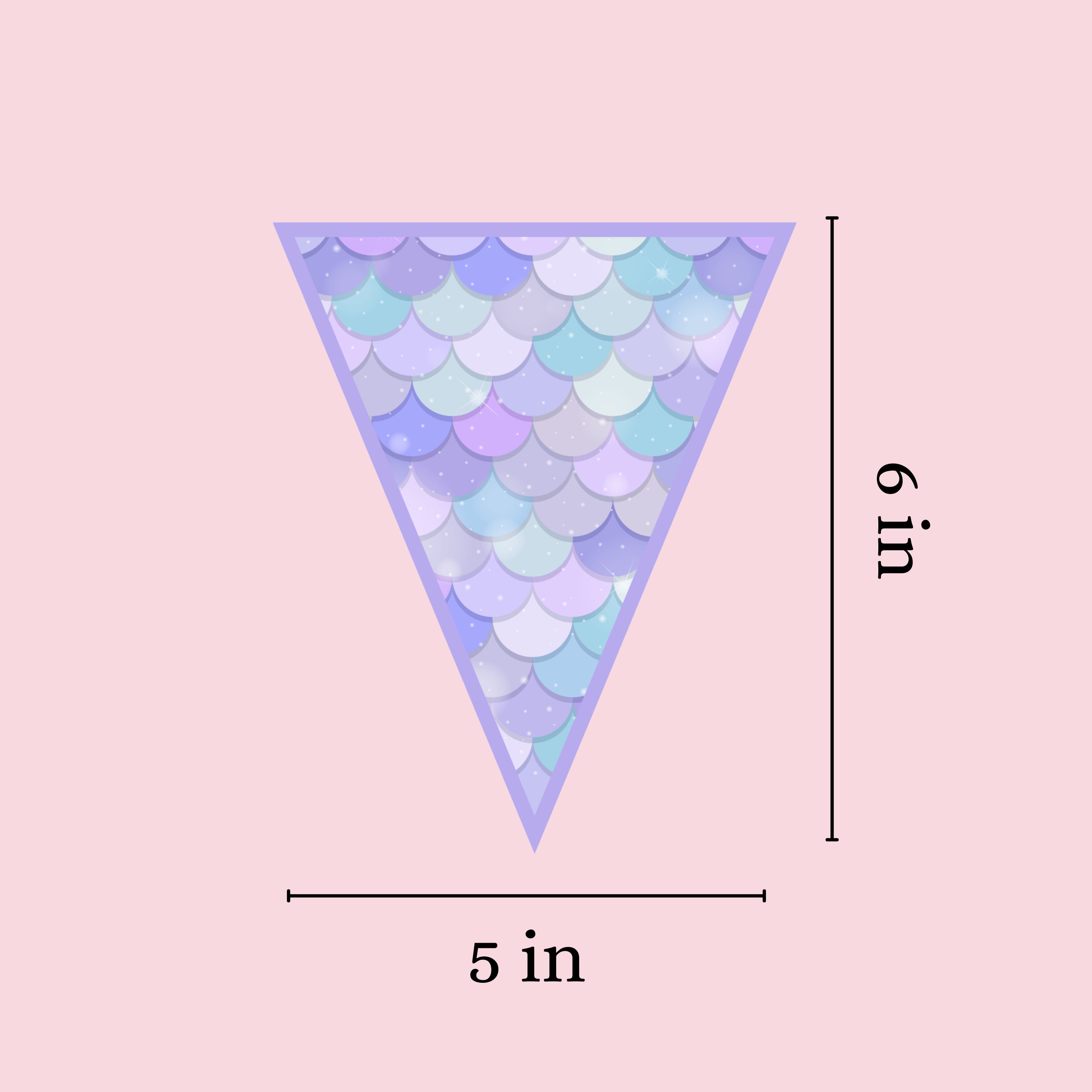 Printable Mermaid Themed Banner Mermaid Party Banner Birthday Party ...