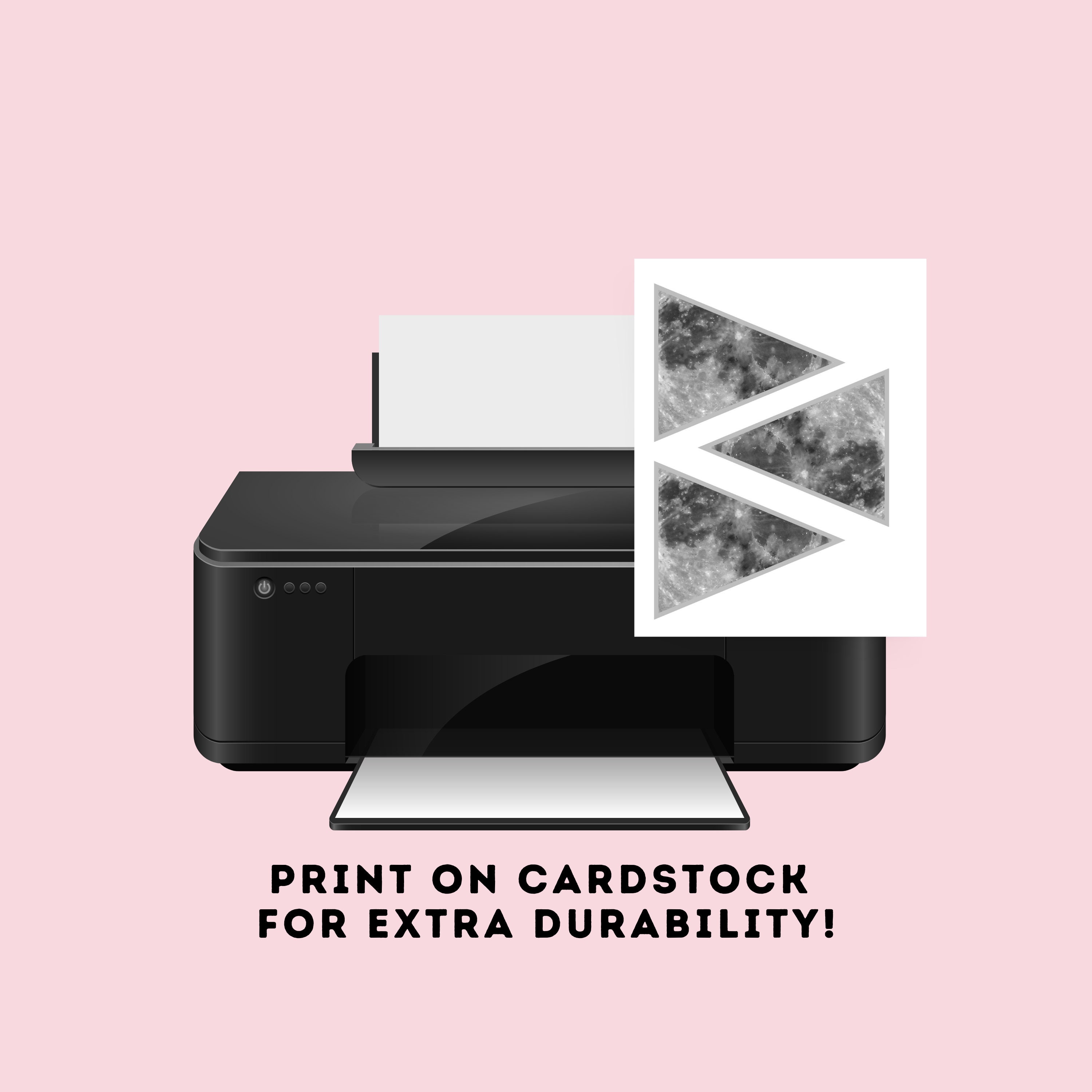 Printable Moon Banner Instant Download and Printable Banner for Total ...