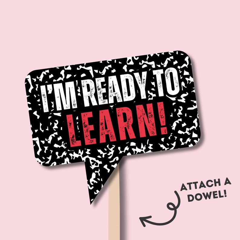 Printable Back to School Photo Props Signs Meet the Teacher Classroom ...