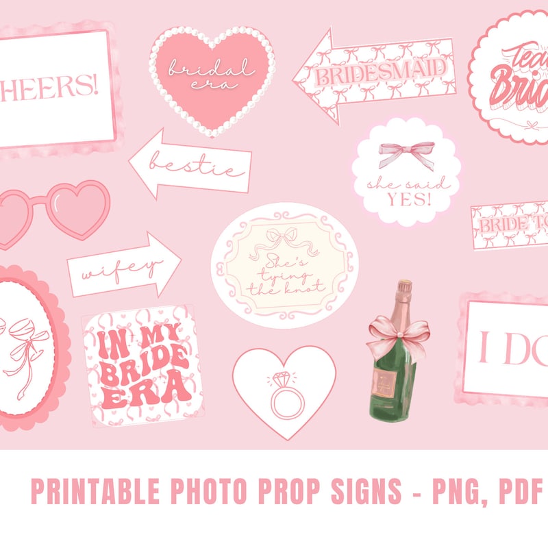 Pink Photo Props - Etsy