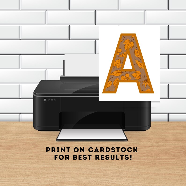 Printable Fall Bulletin Board Letters for Classroom | Instant Download ...