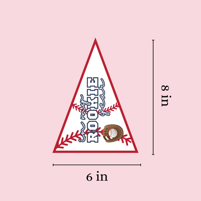 Printable Rookie Year Cake Topper, Banner, High Chair 1st Baseball ...