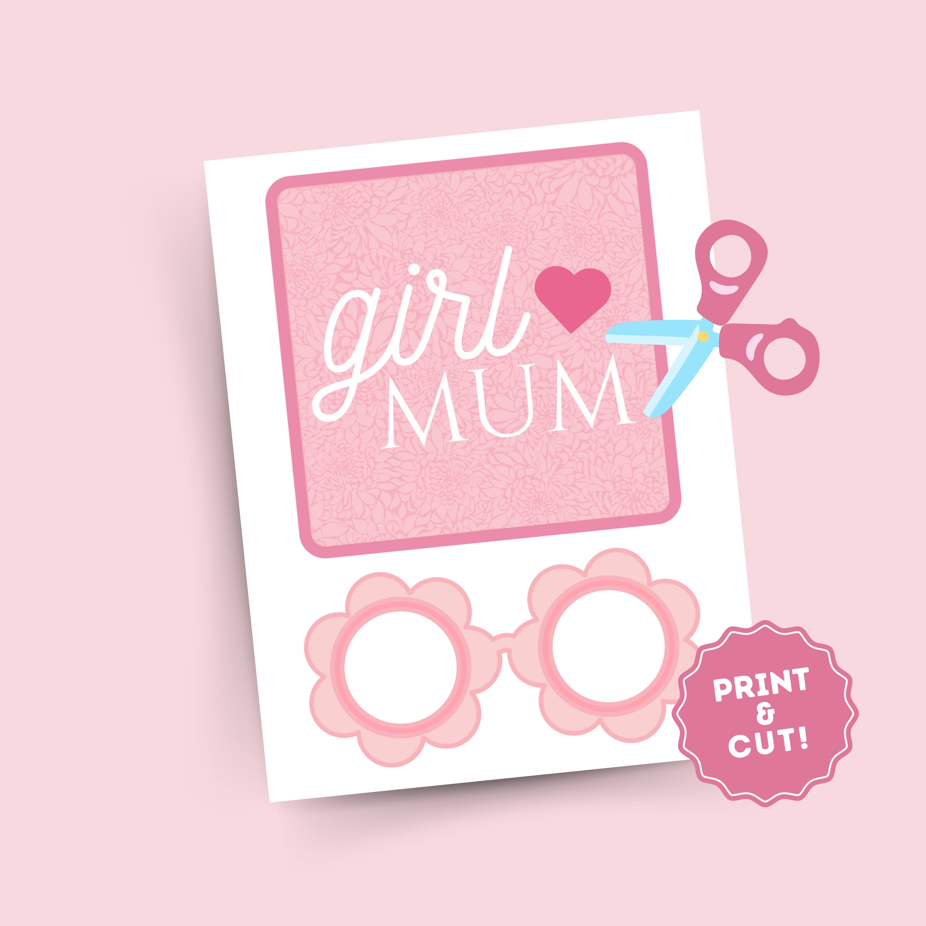 Printable Mothers Day Photo Props for Mum | Instant Download ...