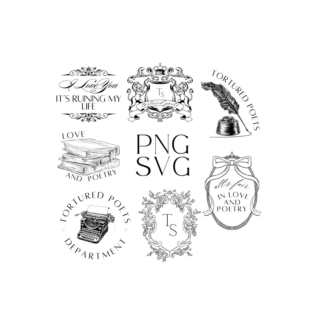 TTPD PNG, SVG Instant Download, Printable Images Eras, Swiftie, Merch ...