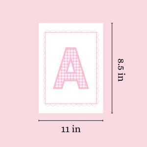 Printable Alphabet Signs for Classroom A - Z, PNG, PDF | Classroom ...