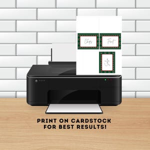 Editable Christmas Sweater Food Labels | Printable, Custom Ugly ...