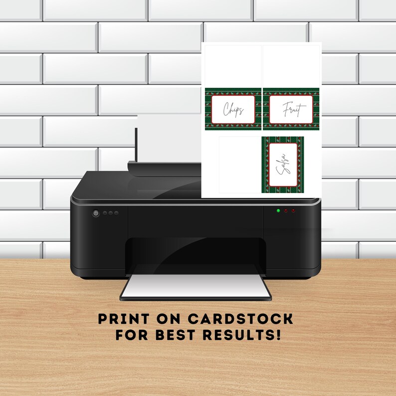Editable Christmas Sweater Food Labels | Printable, Custom Ugly ...