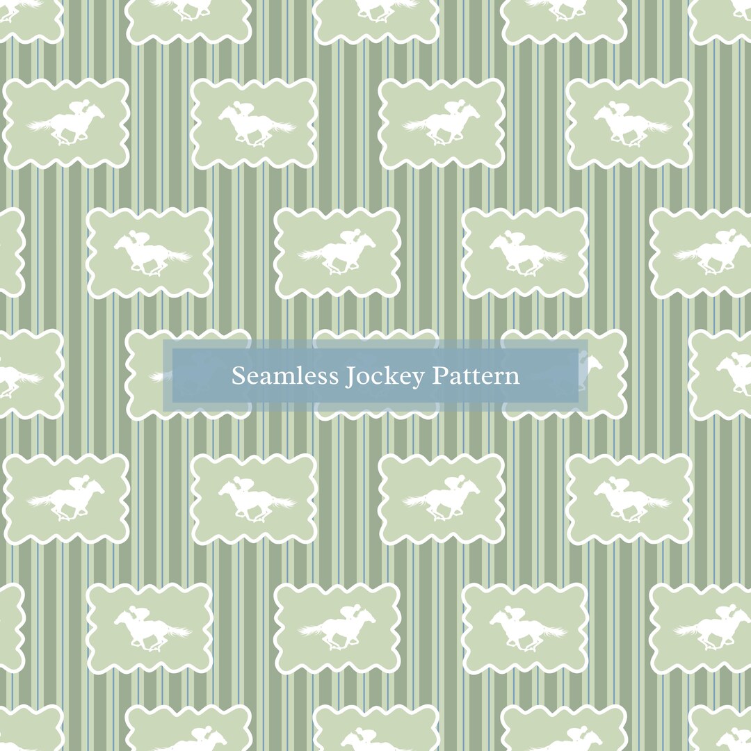 Seamless Jockey Pattern, Instant Download, Digital Paper | Horse Riding ...