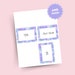 Printable Mermaid Theme Food Labels, Name and Table Cards | Instant ...
