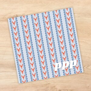 Seamless Lobster Pattern for Commercial Use | Scallops, Coastal, New ...