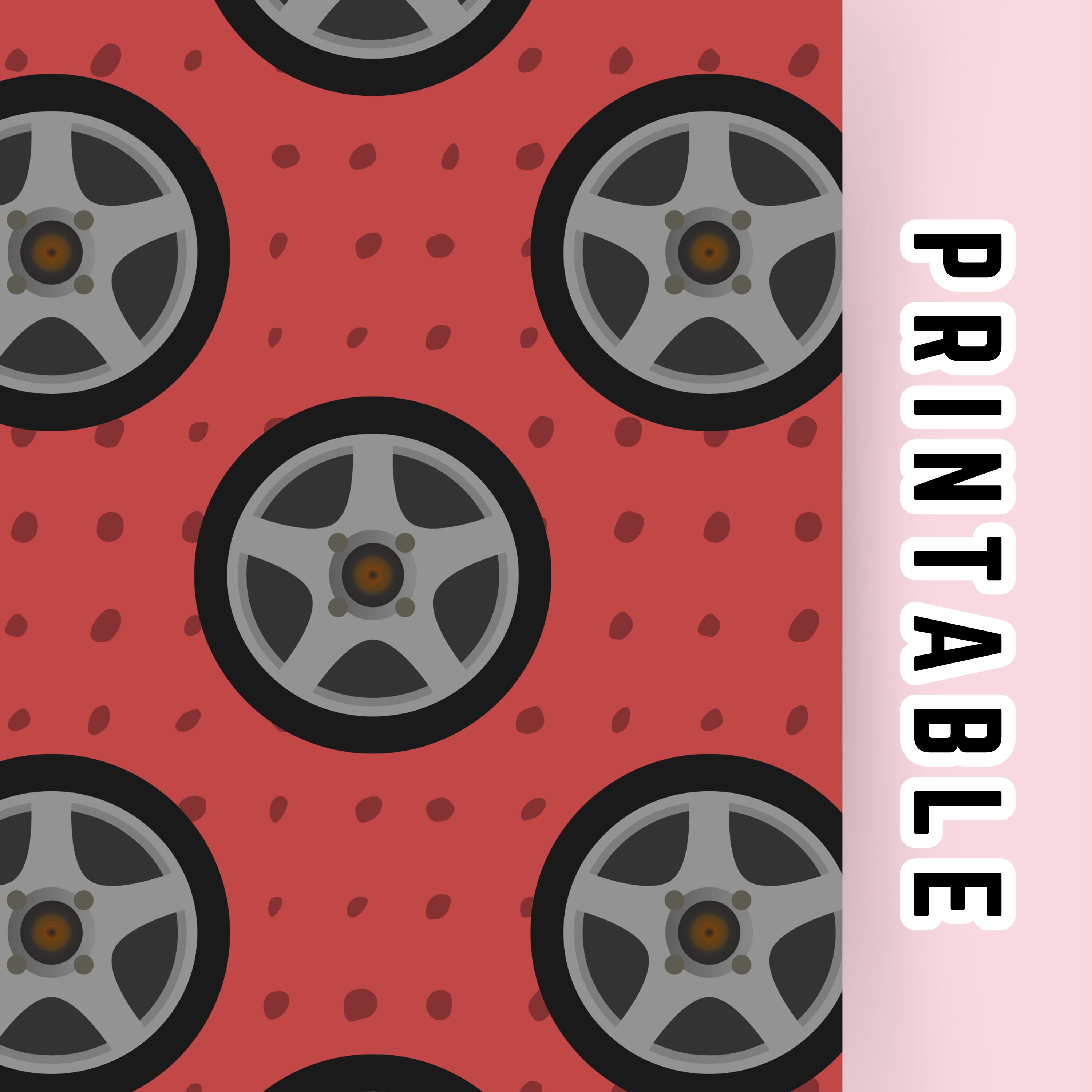 Race Car Digital Paper Bundle Seamless Patterns Formula 1, Fast One ...