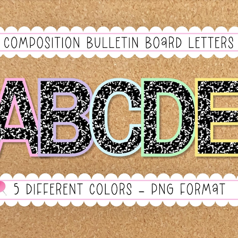 Bulletin Board Letters - Etsy