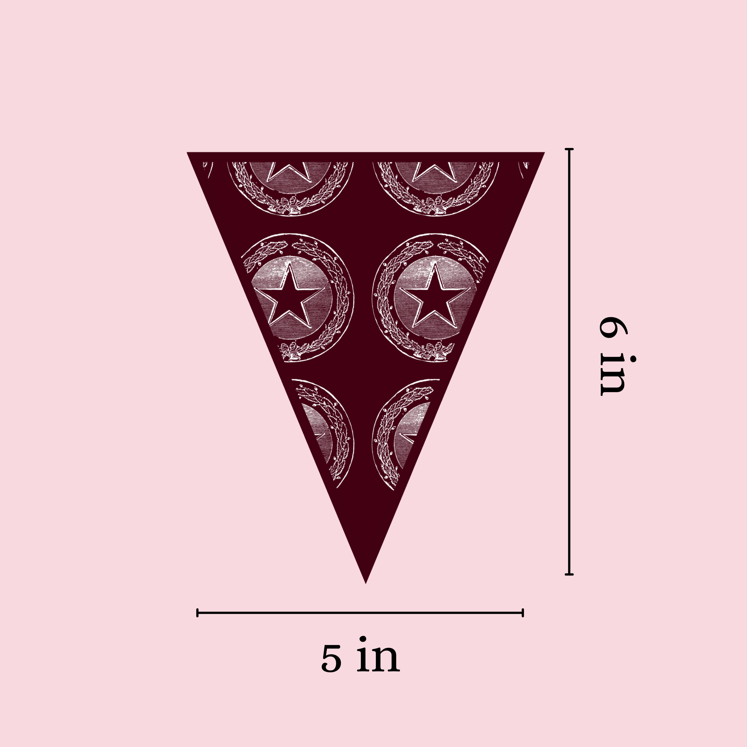 Printable Maroon Party Banner Perfect for University Football Game Day ...