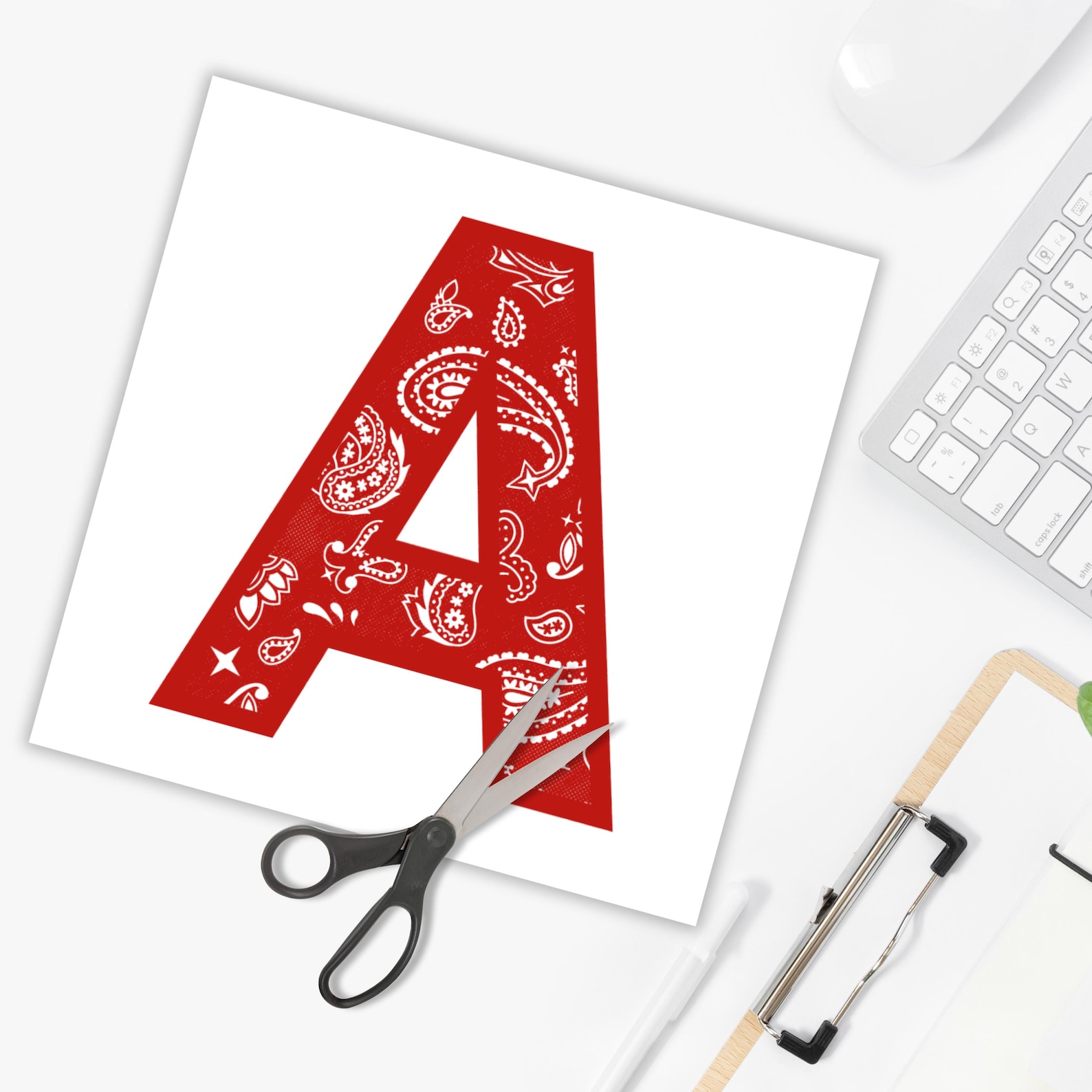 Printable Western Bulletin Board Letters, PNG | Cowboy, Bandana Print ...
